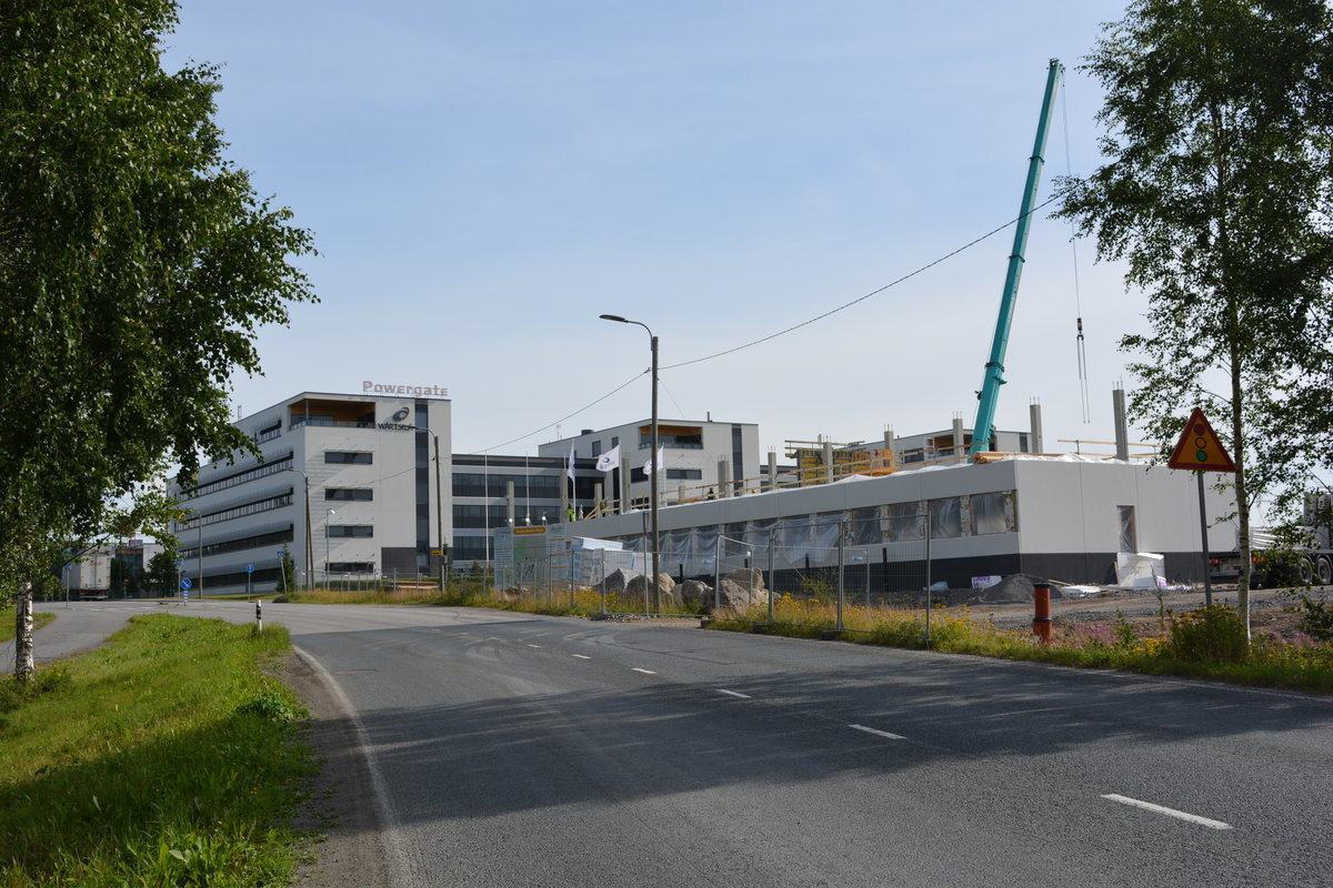 Powergate II B-osan rakennustyöt käynnistyivät | Vaasa Parks